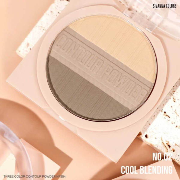 Sivanna Three Color Contour Powder - HF954